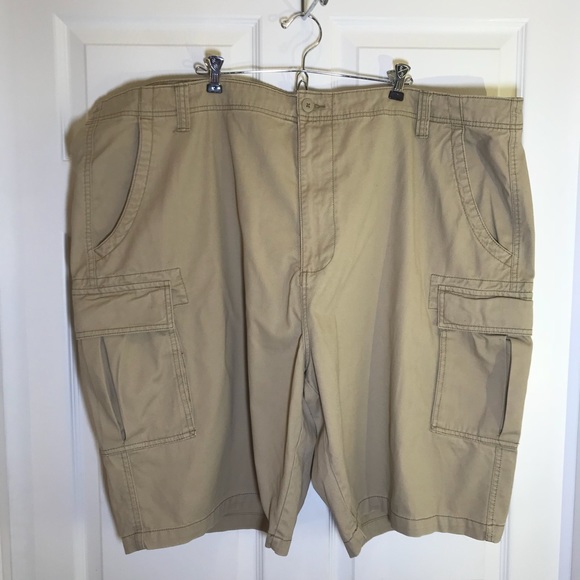 Plugg | Shorts | Plugg Mens Khaki Cargo Shorts | Poshmark